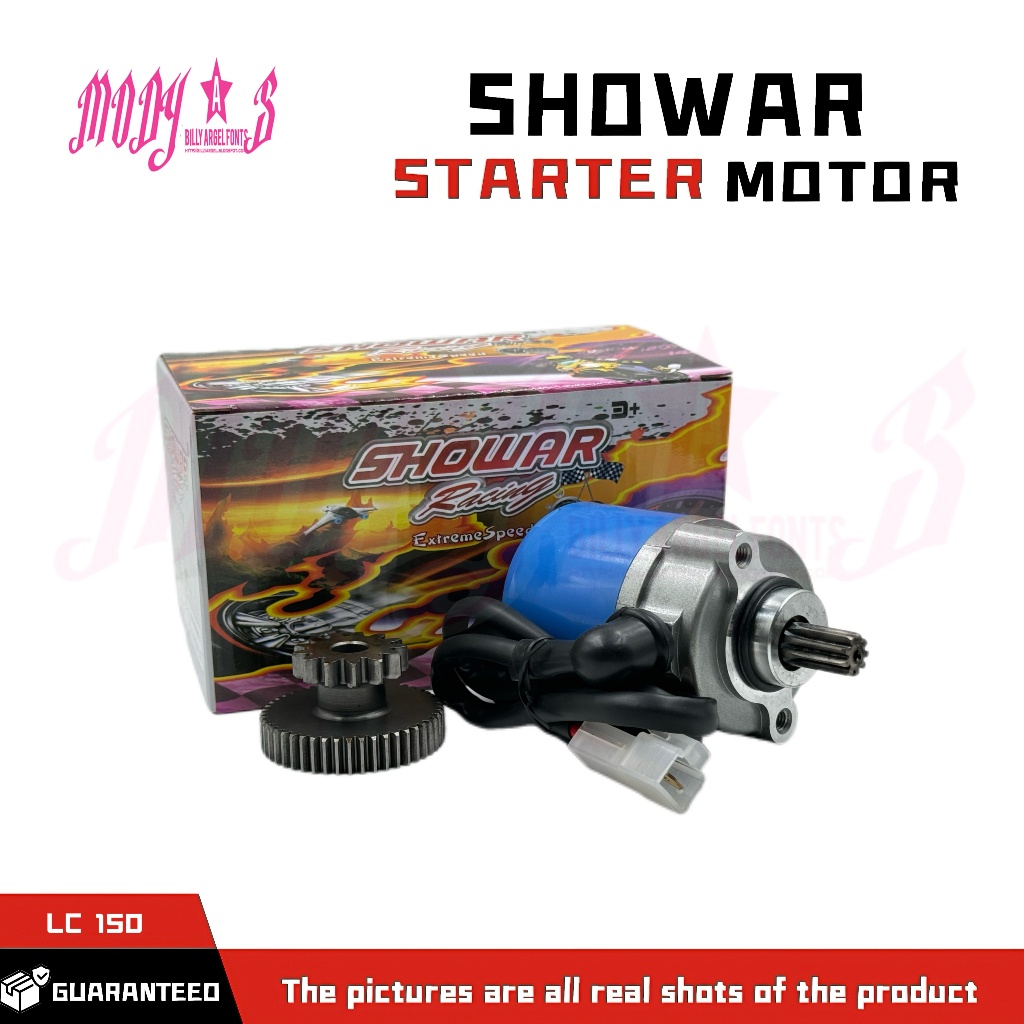 SHOWAR Racing Starter Motor For LC150/LC135/SNIPER150 500CC Made In ...