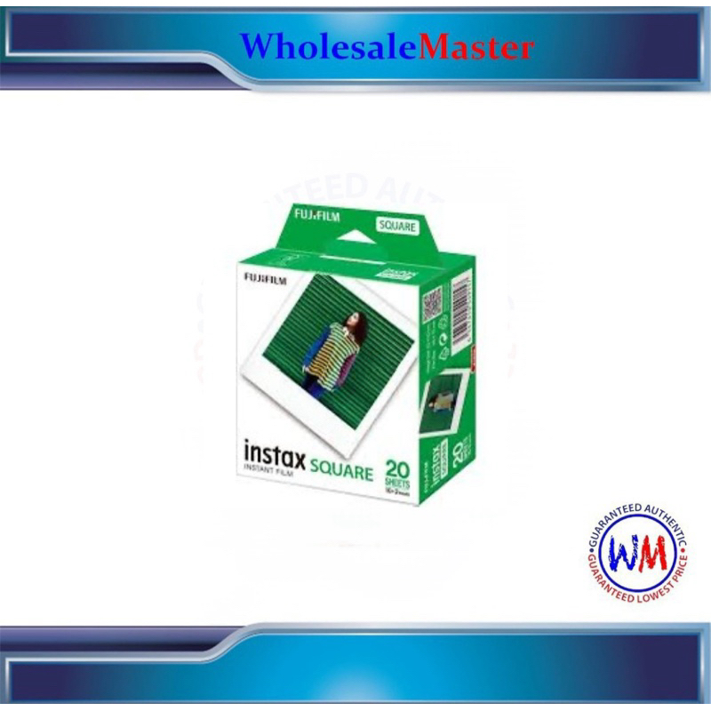 Fujifilm Instax Square Film 20s Plain Film | Shopee Philippines