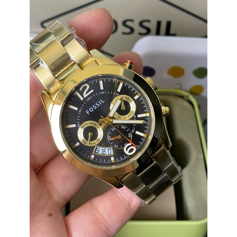 FOSSIL Boyfriend stainless steel chronograph watch | Shopee Philippines