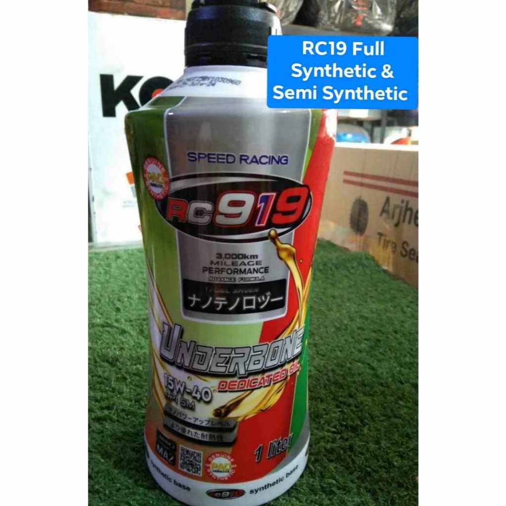 RC919 Full Synthetic & Semi Synthetic Oil & Gear Oil | Shopee Philippines