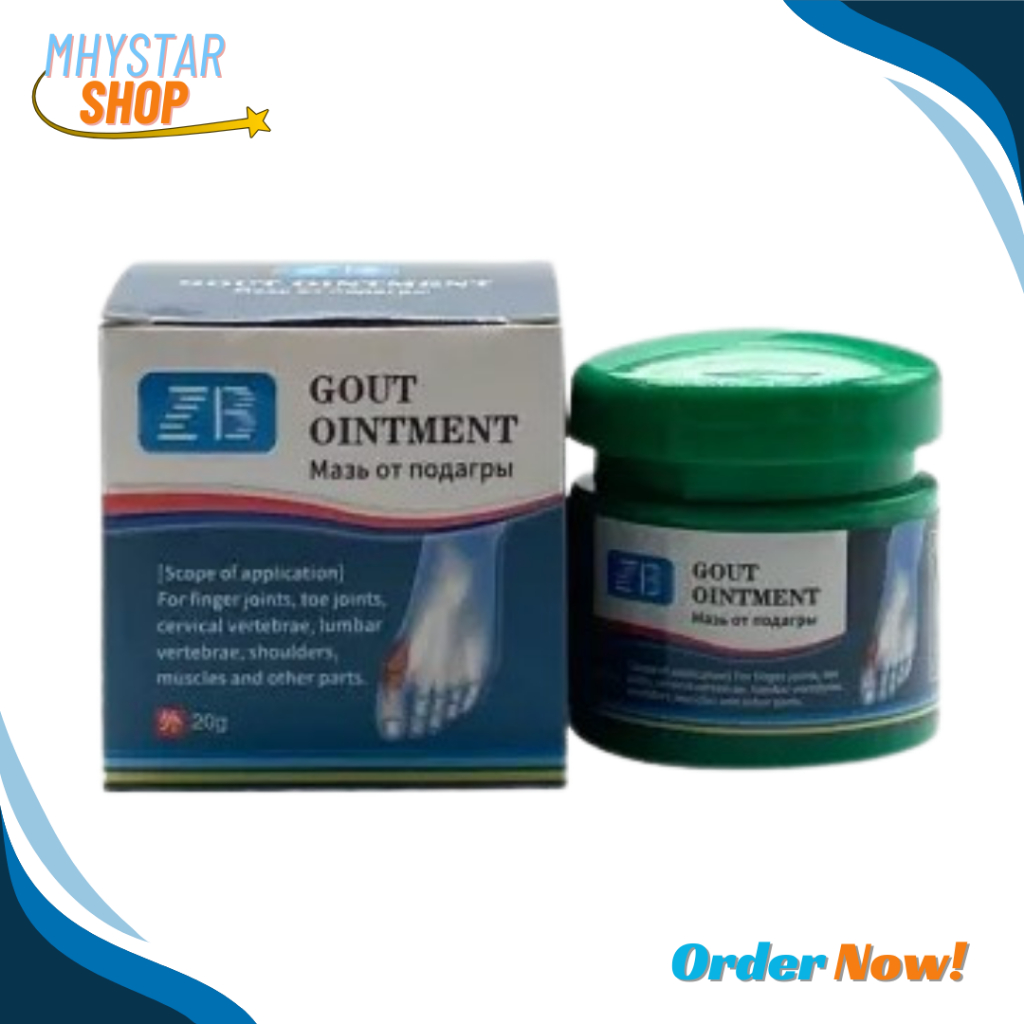 ORIGINAL GOUT- Remover Cream Gout Ointment Pain Killer Toe Finger Joint ...