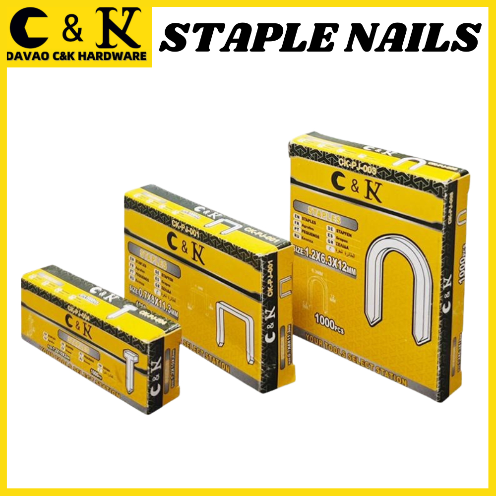 [CK09] Staple Nails U/ Door /T Shaped Staple Nail For Staple Gun ...