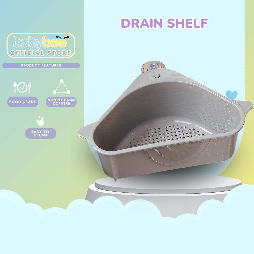 Multifunctional Drain Shelf Storage Rack Triangle Storage Holder Drain ...