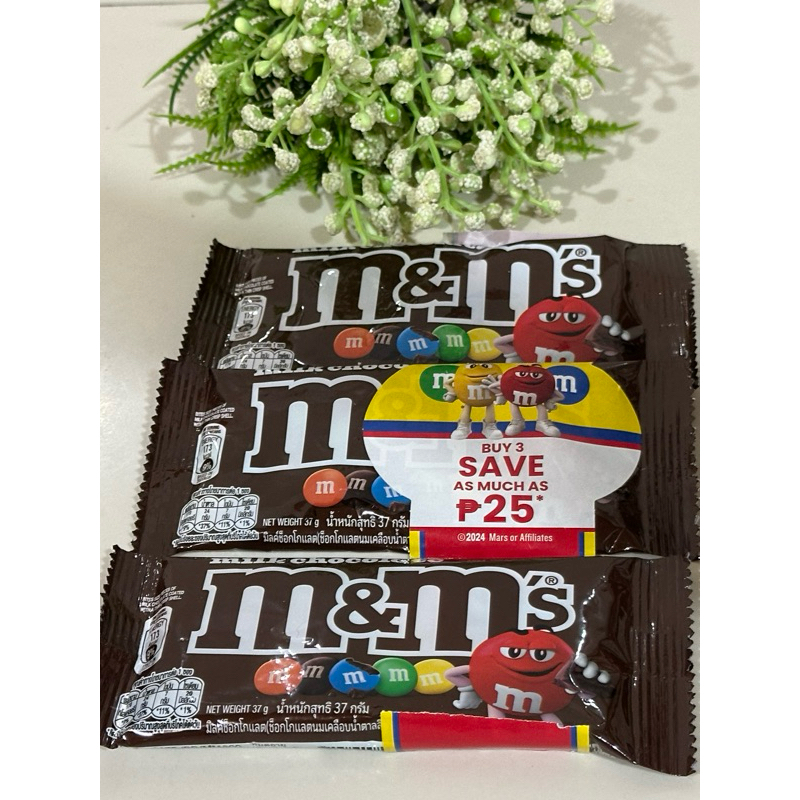 ORIGINAL M&M BUNDLE PACK OF 3 MILK CHOCOLATE 45g | Shopee Philippines
