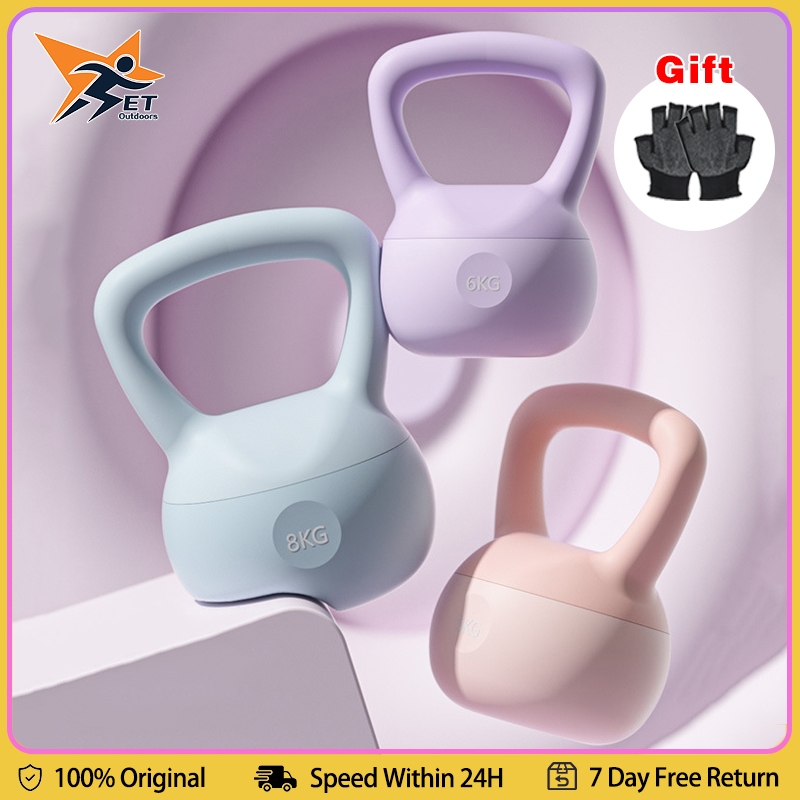 Soft Kettlebell 2.5 KG-10 KG High Security Soft Shell PVC Kettlebell ...