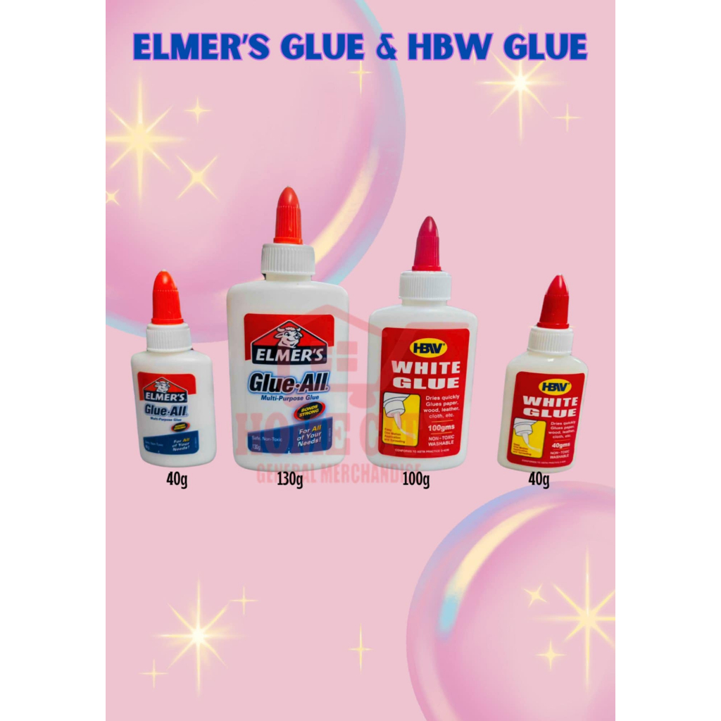 ELMER'S GLUE & HBW GLUE | Shopee Philippines