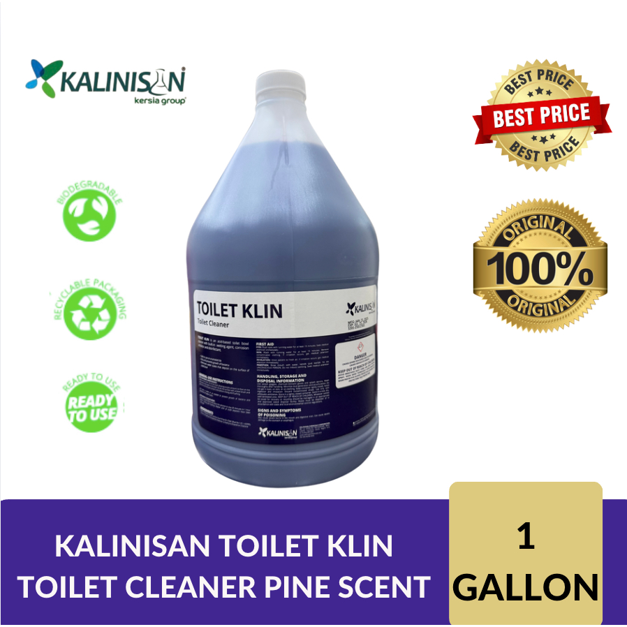 Kalinisan Toilet Klin Toilet Bowl Cleaner Pine Scent Gallon | Shopee ...