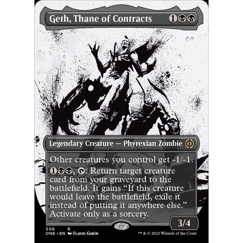 GETH, THANE OF CONTRACTS (SHOWCASE) MAGIC THE GATHERING TCG | Shopee ...