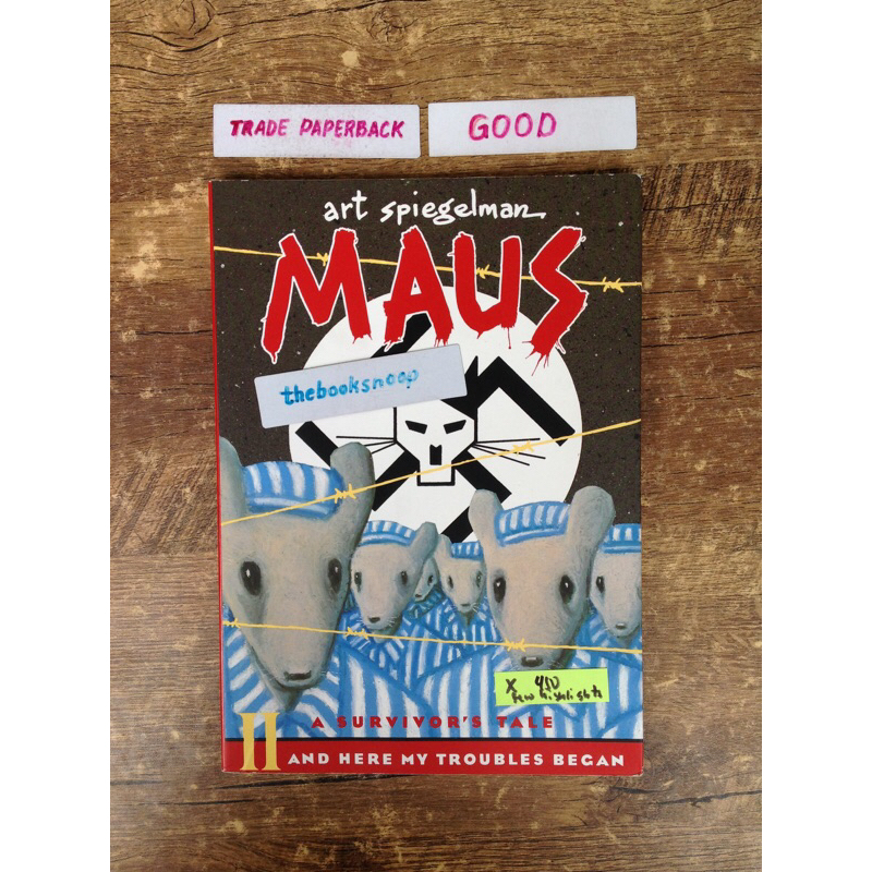 MAUS by art spiegelman graphic novel books | Shopee Philippines