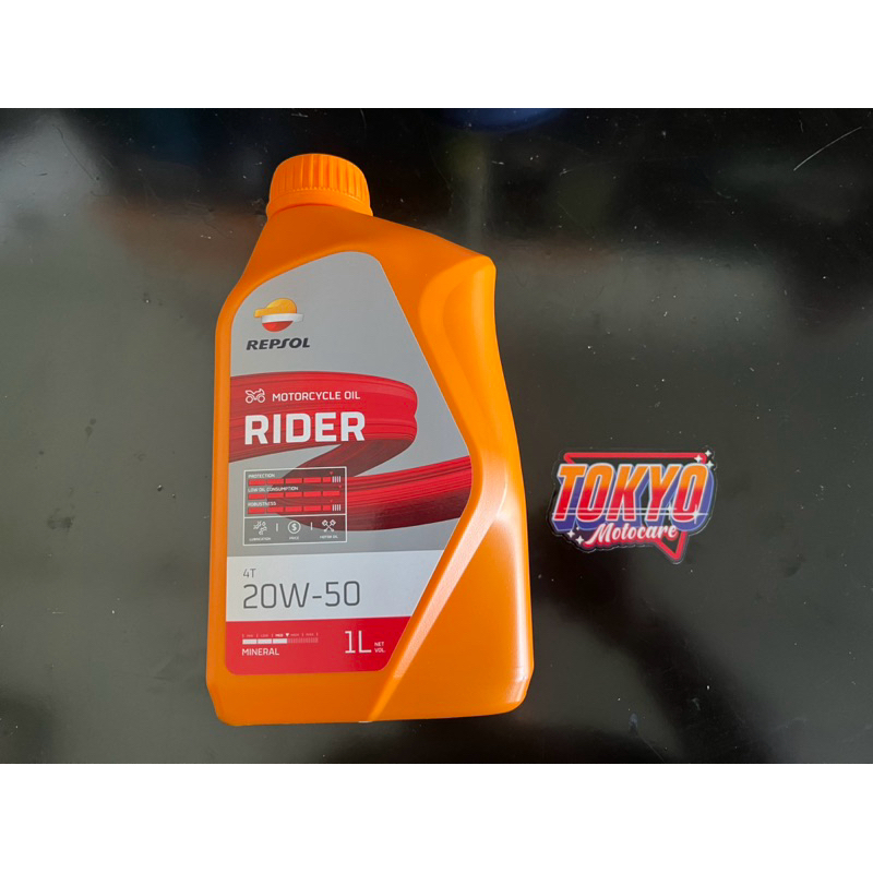 Repsol Rider 4t 20w 50 | Shopee Philippines