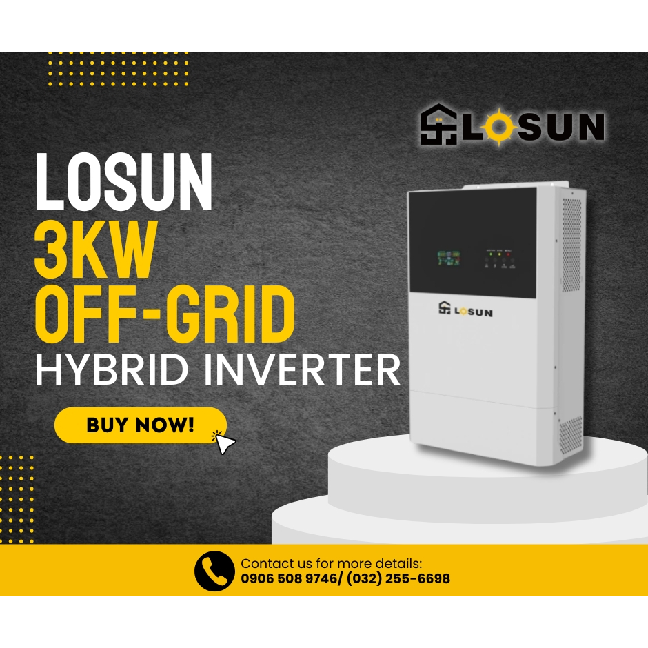 Losun 3kw off-grid/hybrid Inverter | Shopee Philippines