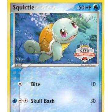 Squirtle - 63/100 - (City Championships) Promo Pokemon Championship ...