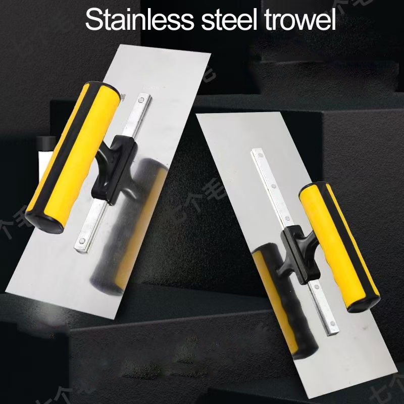 Professional Steel Plastering Trowel & Cement Finishing Tool - Heavy ...