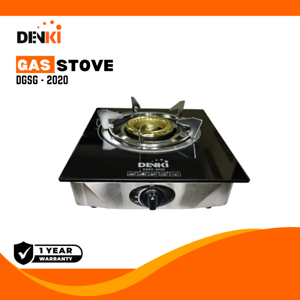 Glass Top Single Burner Gas Stove. | Shopee Philippines