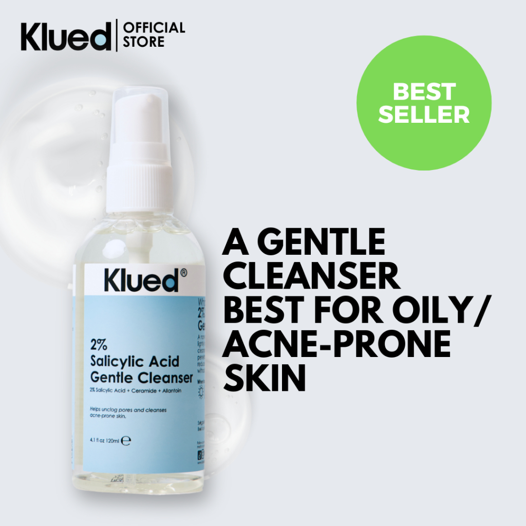 Klued - 2% Salicylic Acid Gentle Cleanser | Shopee Philippines