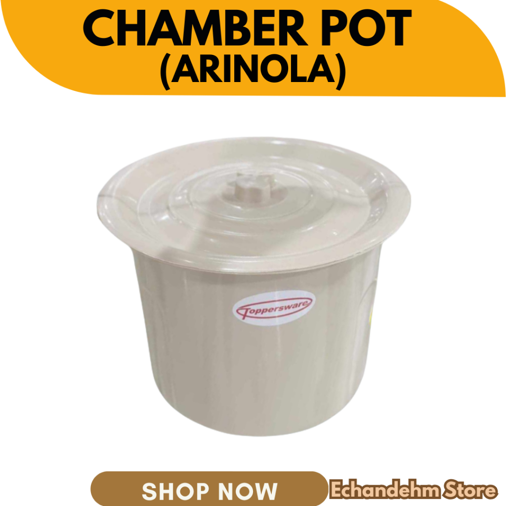 Toppersware Chamber Pot Portable Night Commode –Arinola for Women ...