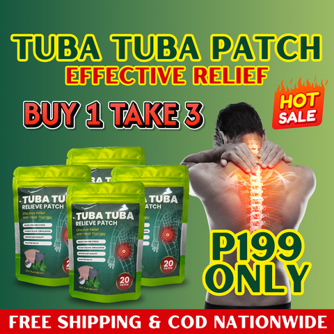 Tuba-Tuba Relief Patch B1T3 sakit healing pain relieve natural remedy ...