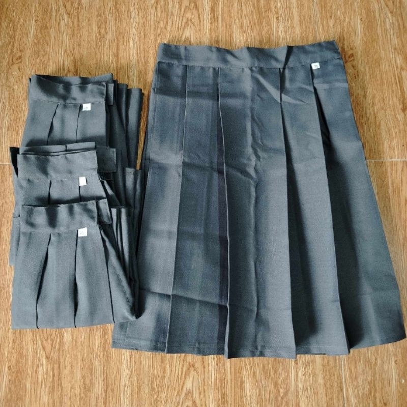 GRAY PALDA SCHOOL UNIFORM/ SKIRT BACK PLATES /GRAY PALDA KATRINA FABRIC ...