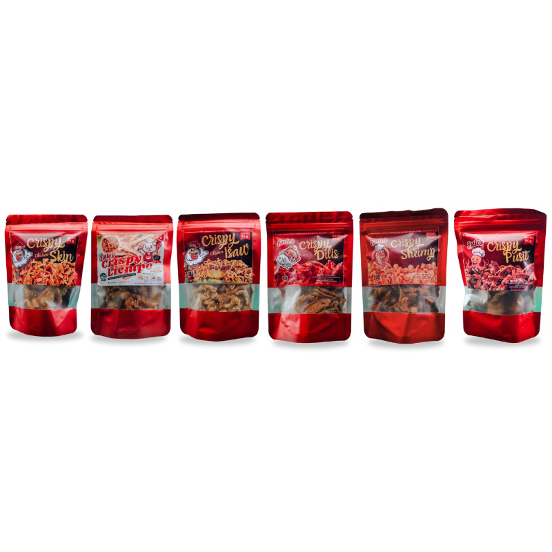 Ento’s Crispy Chips Bundle [Liempo Thins, Chicken Isaw, Chicken Skin ...