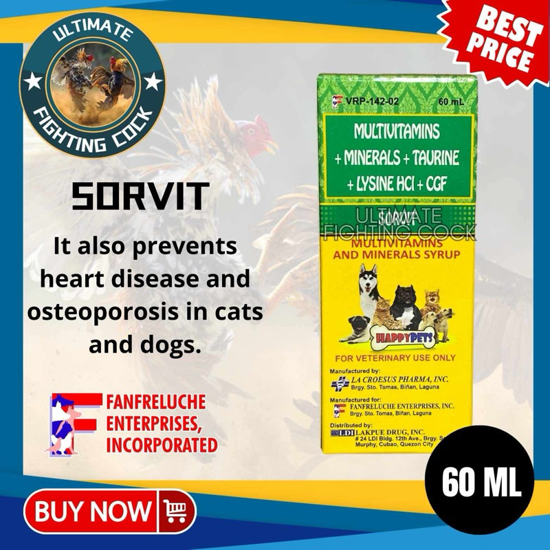 Sorvit Syrup 60ML Multivitamins | Shopee Philippines