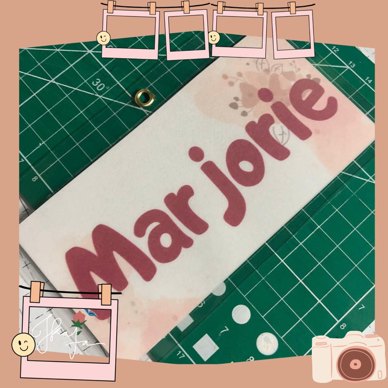 Laminated name tag 14x6.5 cm | Shopee Philippines