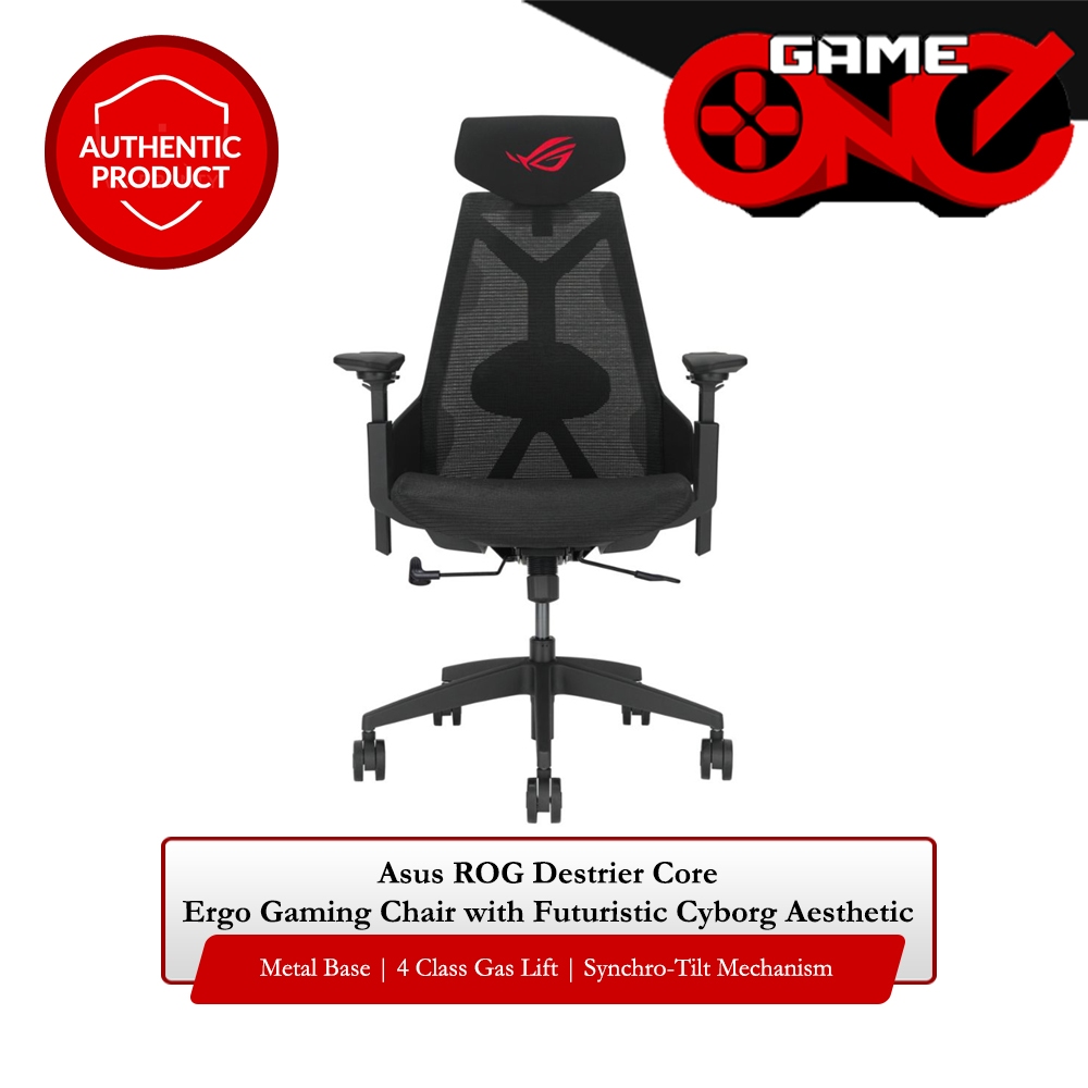 Asus ROG Destrier Core Ergo Gaming Chair with Futuristic Cyborg ...