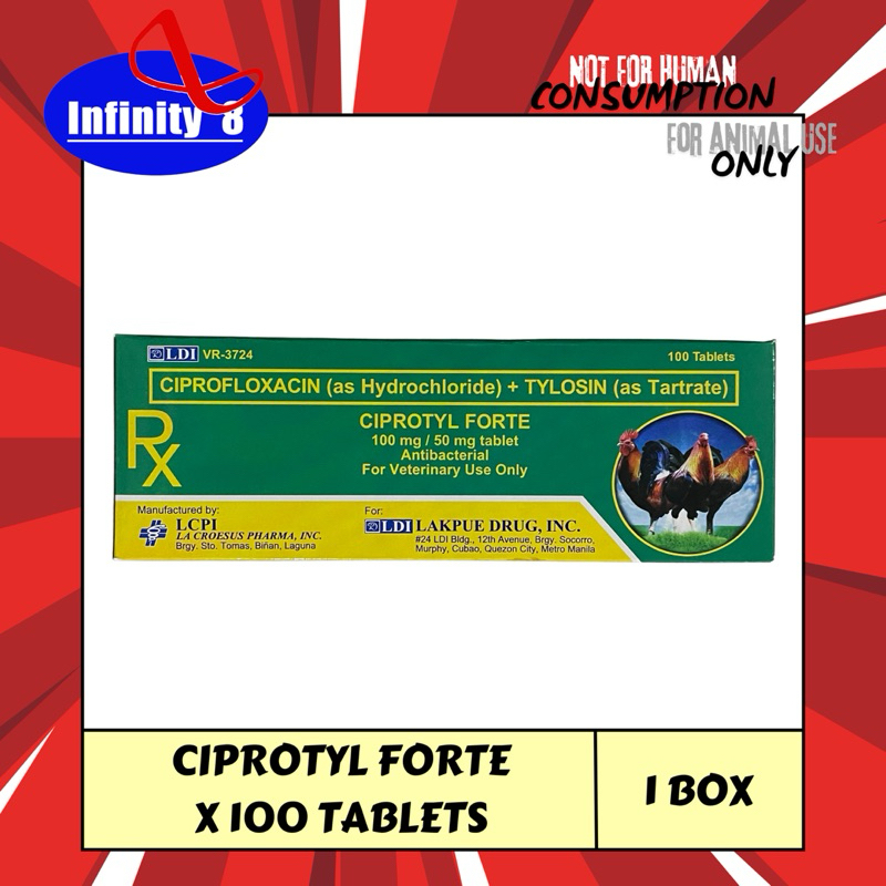 CIPROTYL FORTE X 100 TABLETS/BOX | Shopee Philippines