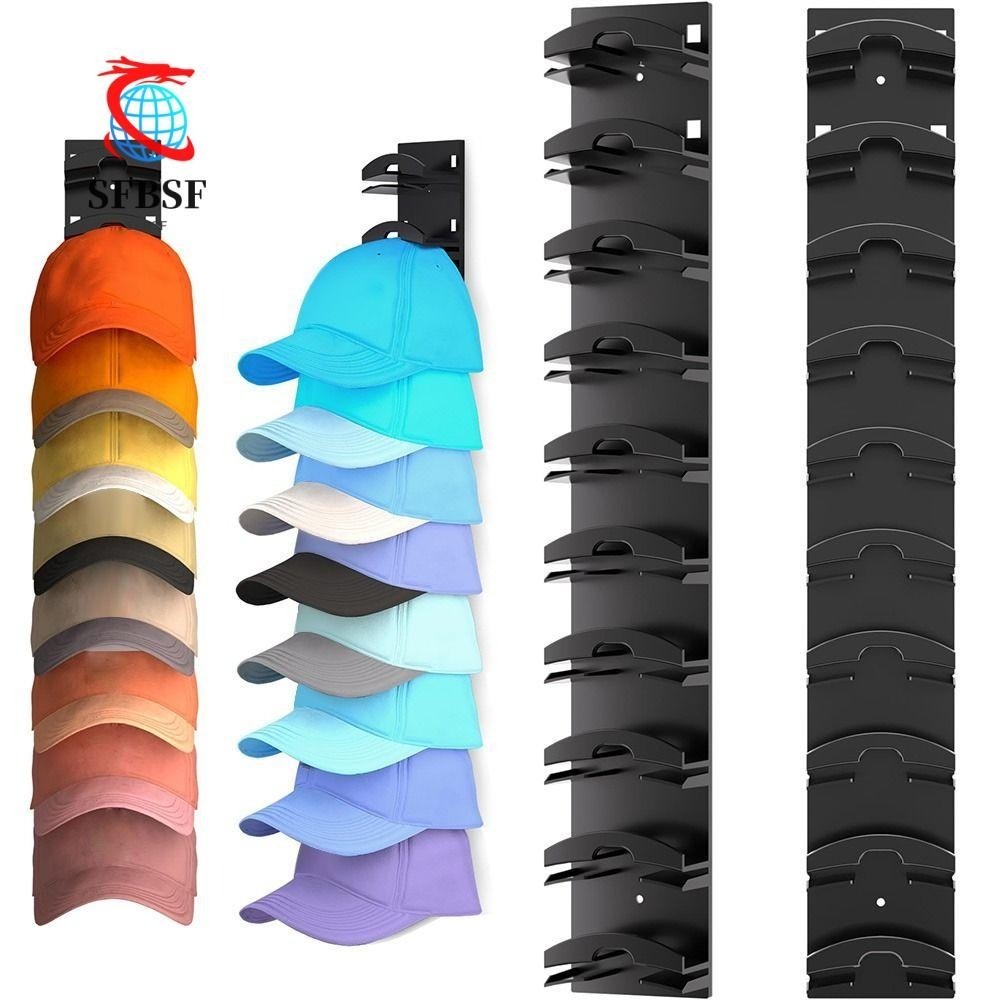 Hat Organizer for Baseball Caps, Plastic Closet Hat Rack Baseball Caps ...