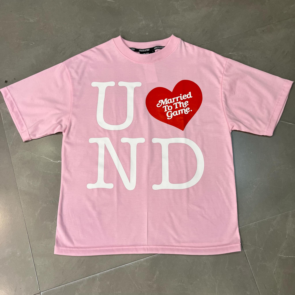 ALL LOCAL BRAND - Undrafted "HEART" Men T-Shirt (Pink) | Shopee Philippines