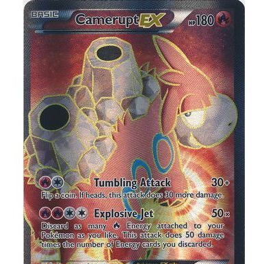 Camerupt EX - 146/160 - Full Art Ultra Rare XY: Primal Clash Singles | Shopee Philippines