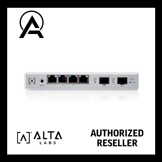 Alta Labs ROUTE10-EU Four 2.5 Gbps RJ45 Ports Static IP, DHCP and PPPoE ...