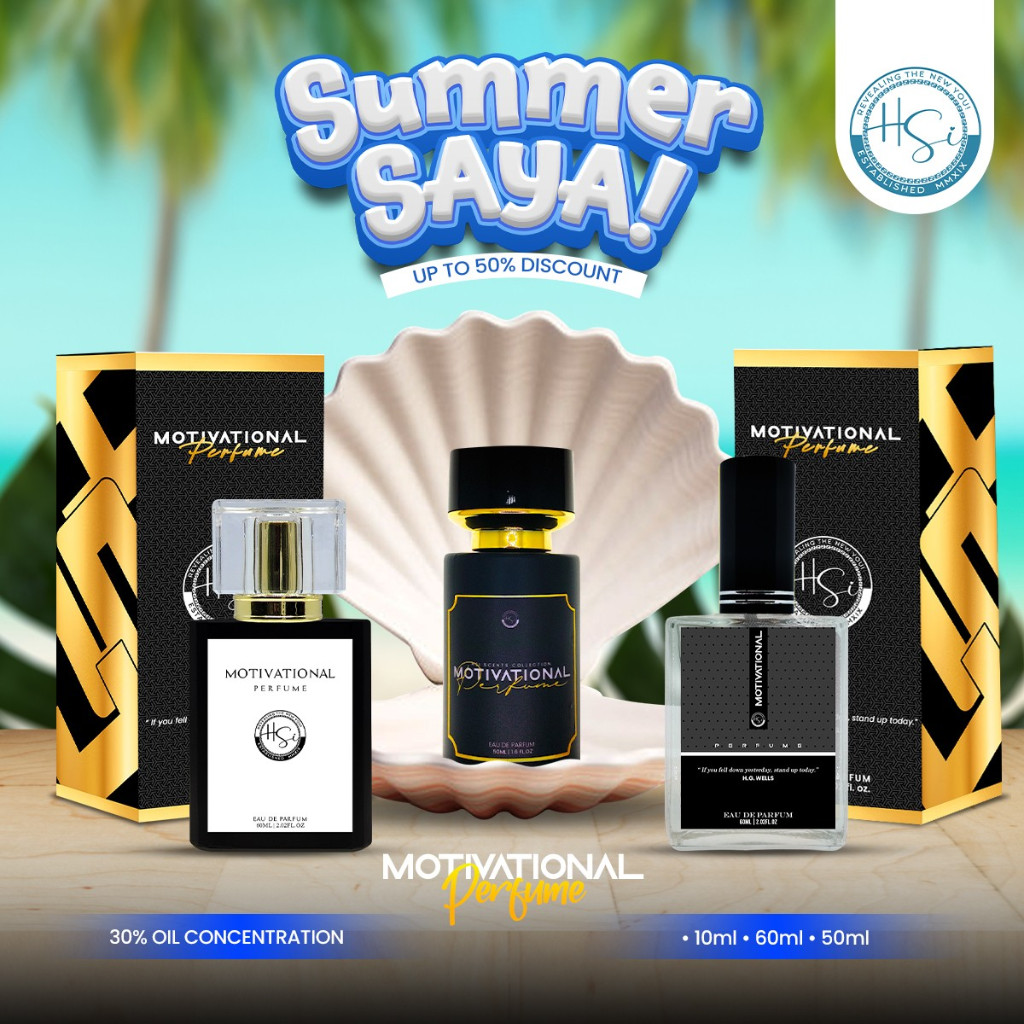 New HSI SCENTS COLLECTION MOTIVATIONAL PERFUME CRIMP 50ML Round Elegant ...