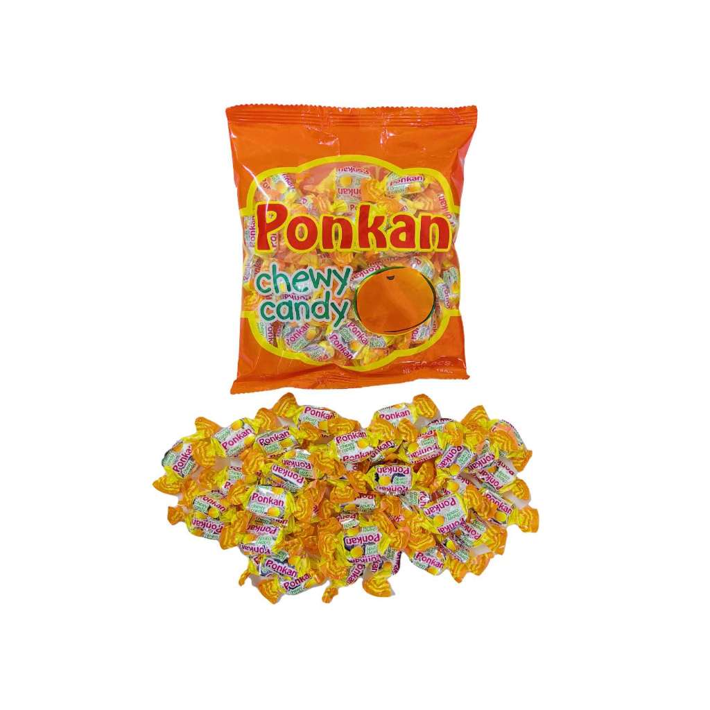 50pcs Ponkan Chewy Candy SUGAR CRASH | Shopee Philippines