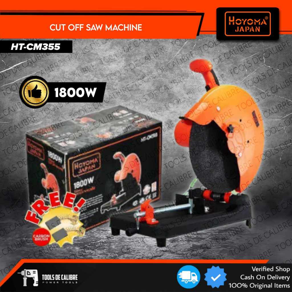HOYOMA JAPAN Cut-Off Saw Machine 1800W HT-CM355 | Shopee Philippines
