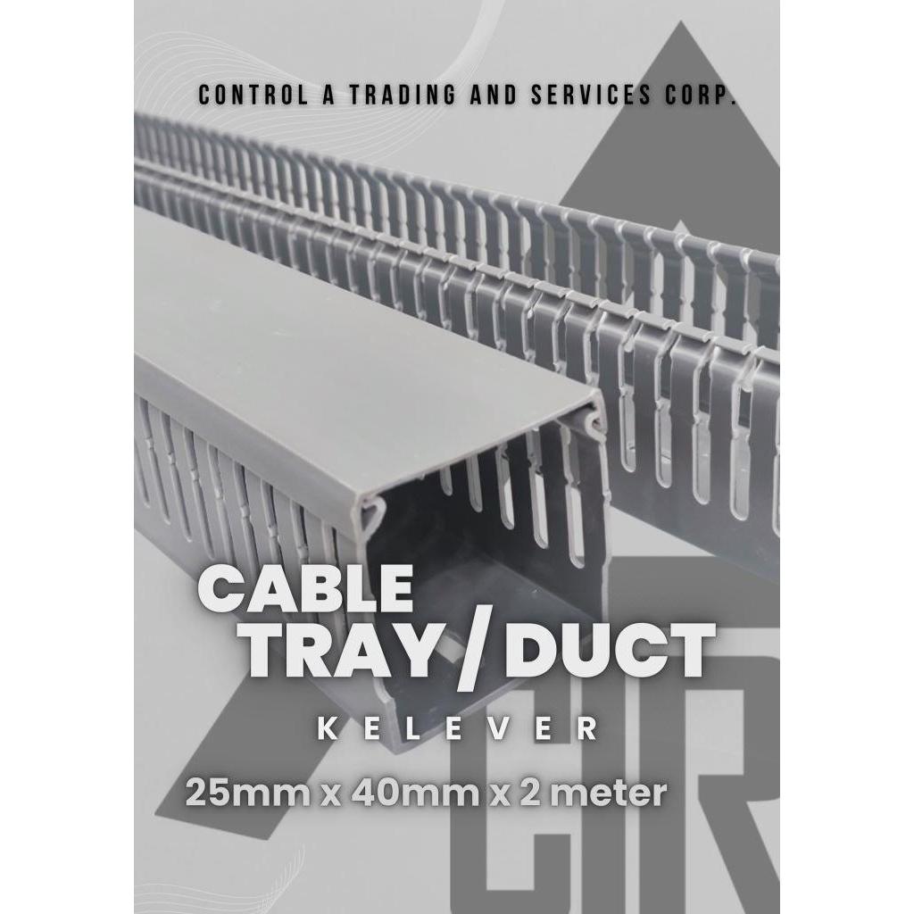 CABLE DUCT KELEVER BRAND / WIRE DUCT / CABLE MANAGEMENT | K TYPE SLOT ...