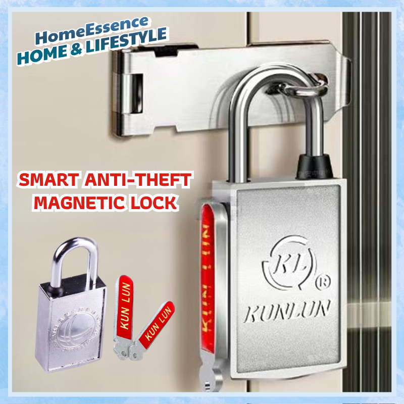Smart Magnetic Padlock Anti-Theft Technology Anti-Rust Lock Mazingland ...