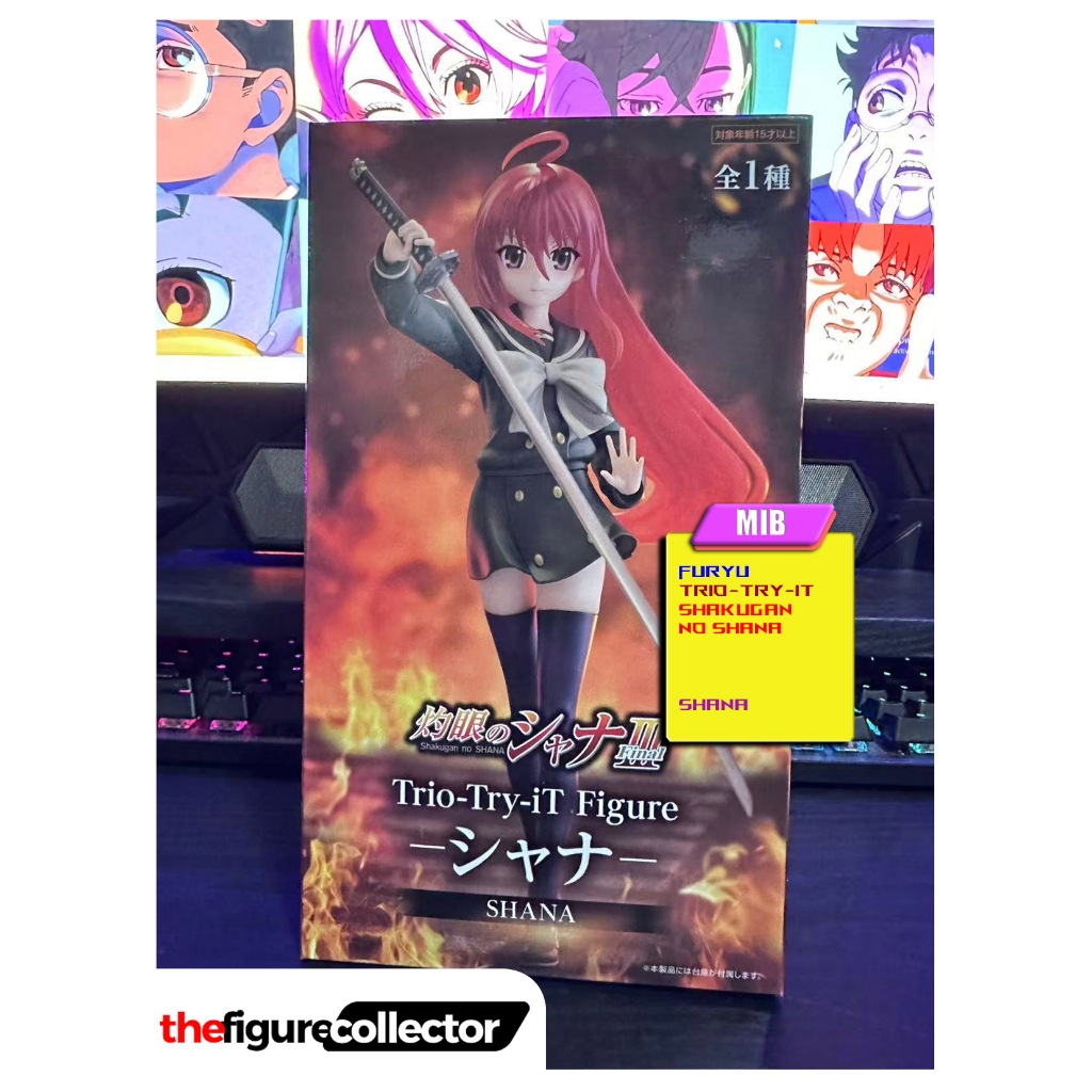 SHANA [Authentic] Furyu Trio-Try-It | Shakugan no Shana figure | Shopee ...