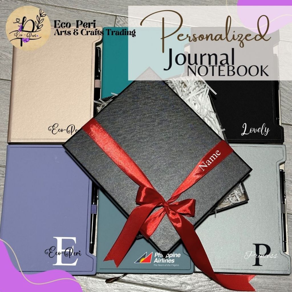 Personalized Leather Journal Notebook with FREE Sign Pen Thick NOTEBOOK ...