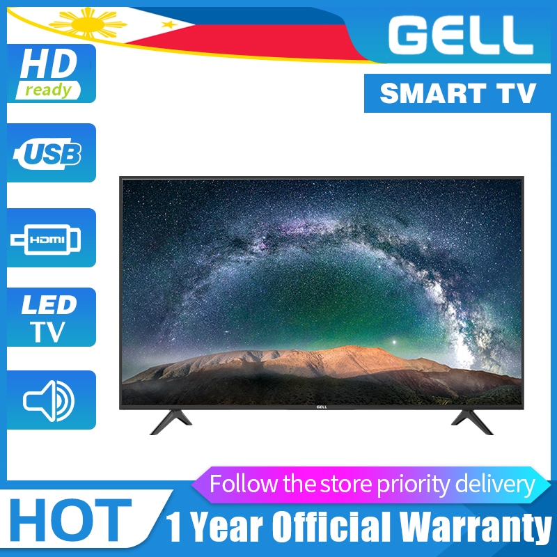 GELL 32 INCH SMART TV Slim Television | Shopee Philippines