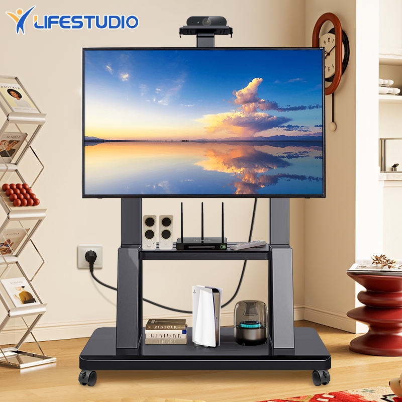 Life Movable TV Stand 32-75'' with Camera holder TV Stand with 2 Layers ...