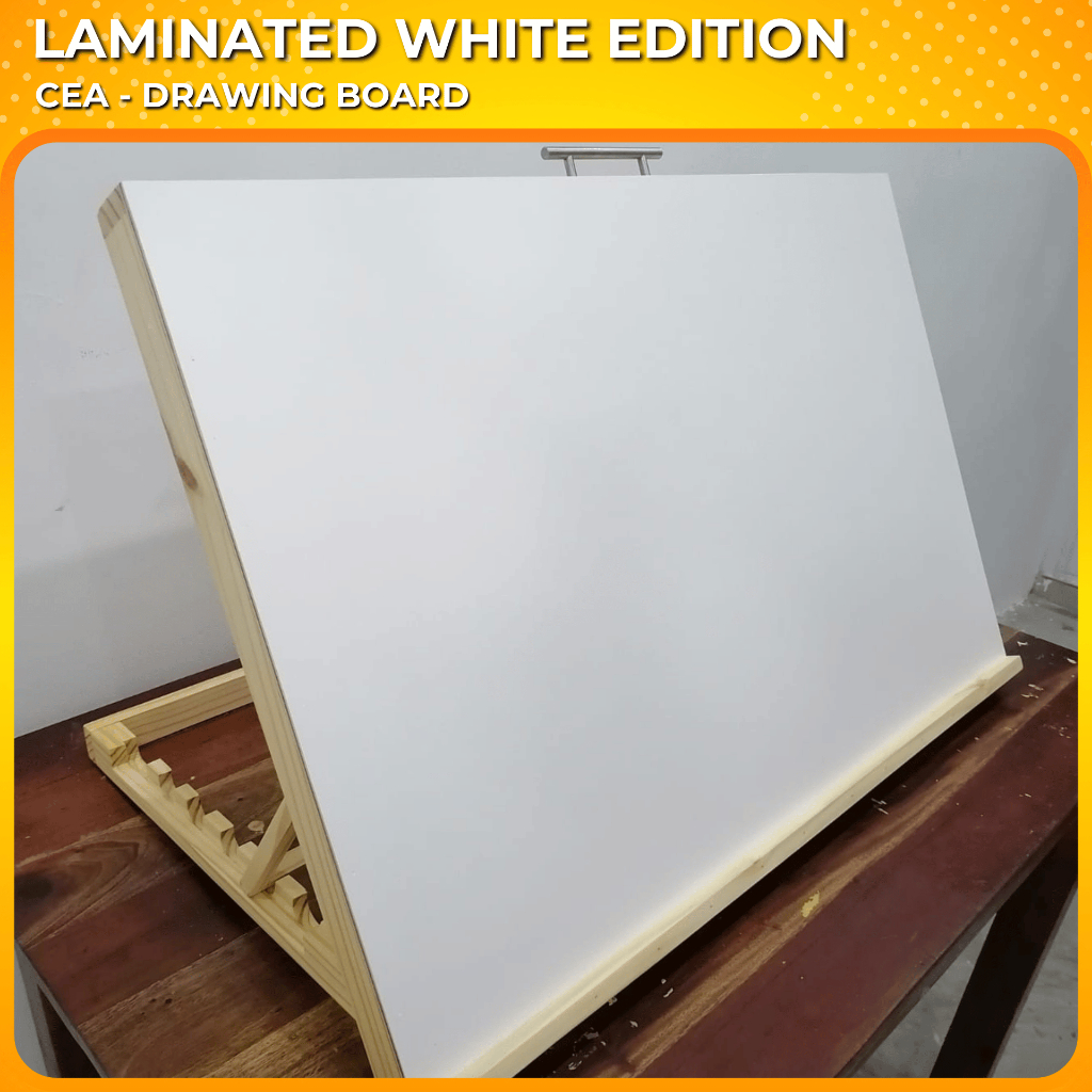 Drawing Board / Drafting Board - Portable Laminated White Edition ...