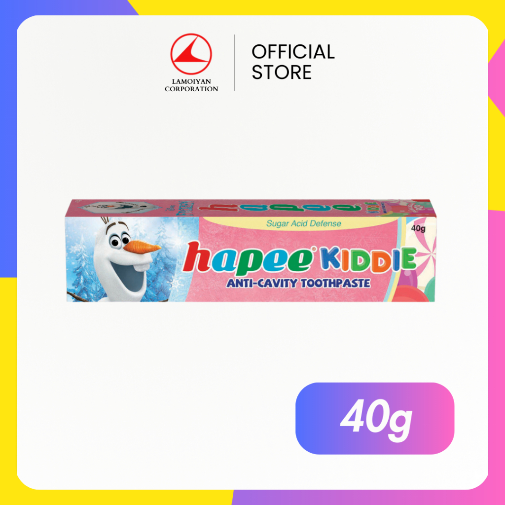 Hapee Kiddie Bubblegum Pop Toothpaste 40g | Shopee Philippines