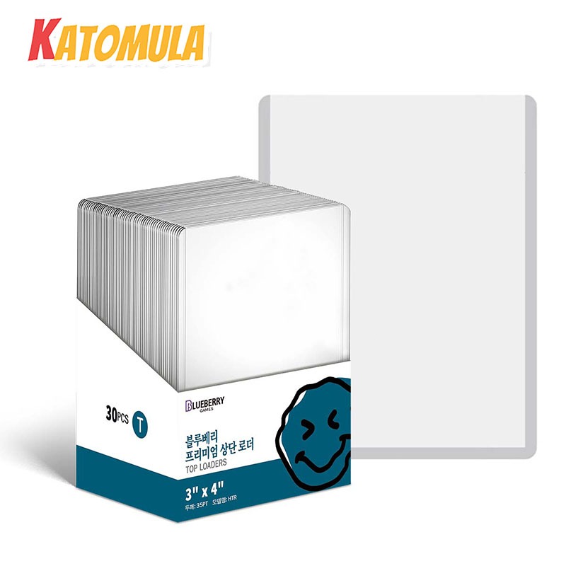 30pcs Blueberry Toploader For Photocard Toploader With Film Clear Lomo ...