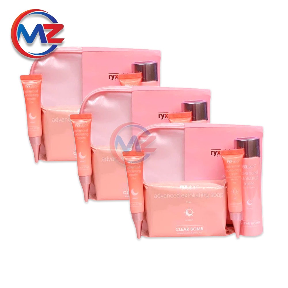 ( SET OF 3 ) RYX SKIN SINCERITY Clear Bomb Advanced Exfoliating Kit ...