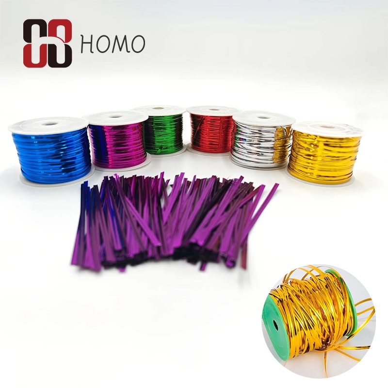 Twist Wire Metal Bouquet Wire Wrapping Rope Roll Gift Packaging Metal ...