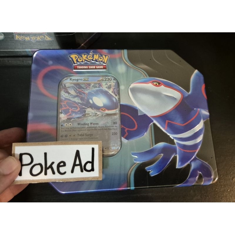 Azure Legends Tin Kyogre Ex 5 Pokemon Booster Packs | Shopee Philippines