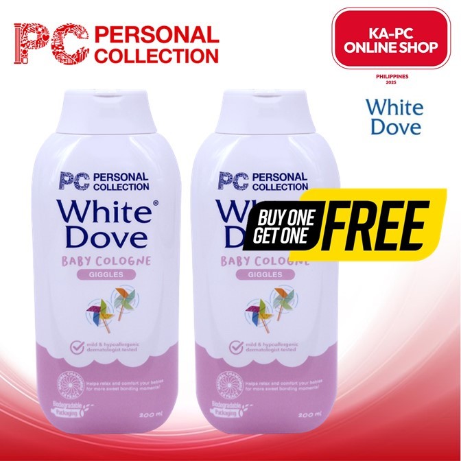 PC White Dove Baby Cologne Giggles Scent 200mL Buy One Take One ...