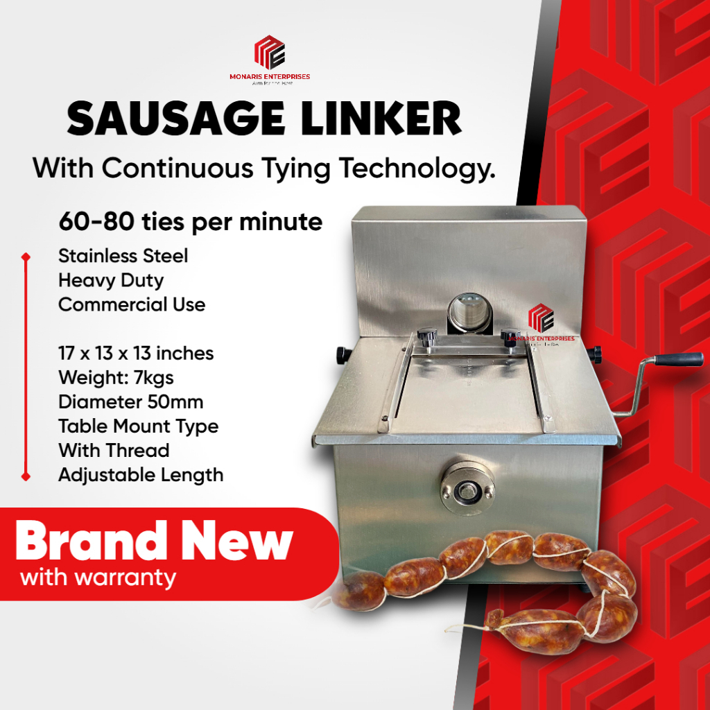 MONARIS Longganisa Linker Sausage Tying Machine Sausage Binding Machine ...