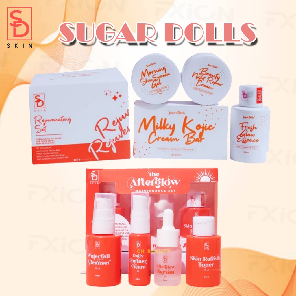 SUGAR DOLLS Rejuvenating Set and Maintenance DUO SET COMBO | Shopee ...