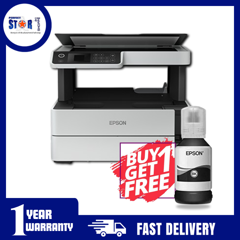 Epson Printer EcoTank M2170 Monochrome Ink Tank | Fast Print, Scan ...